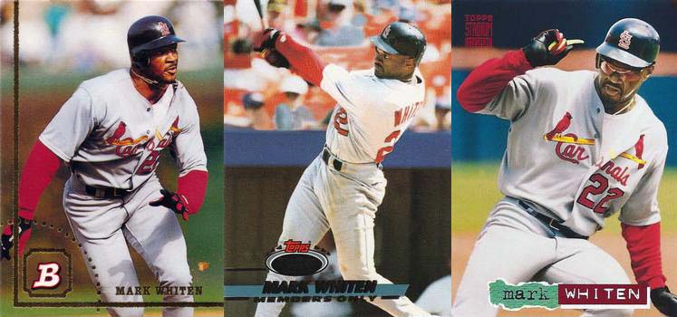 Mark Whiten homers four times in a game