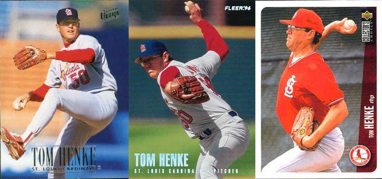 Tom Henke gets his 300th career save: August 18, 1995
